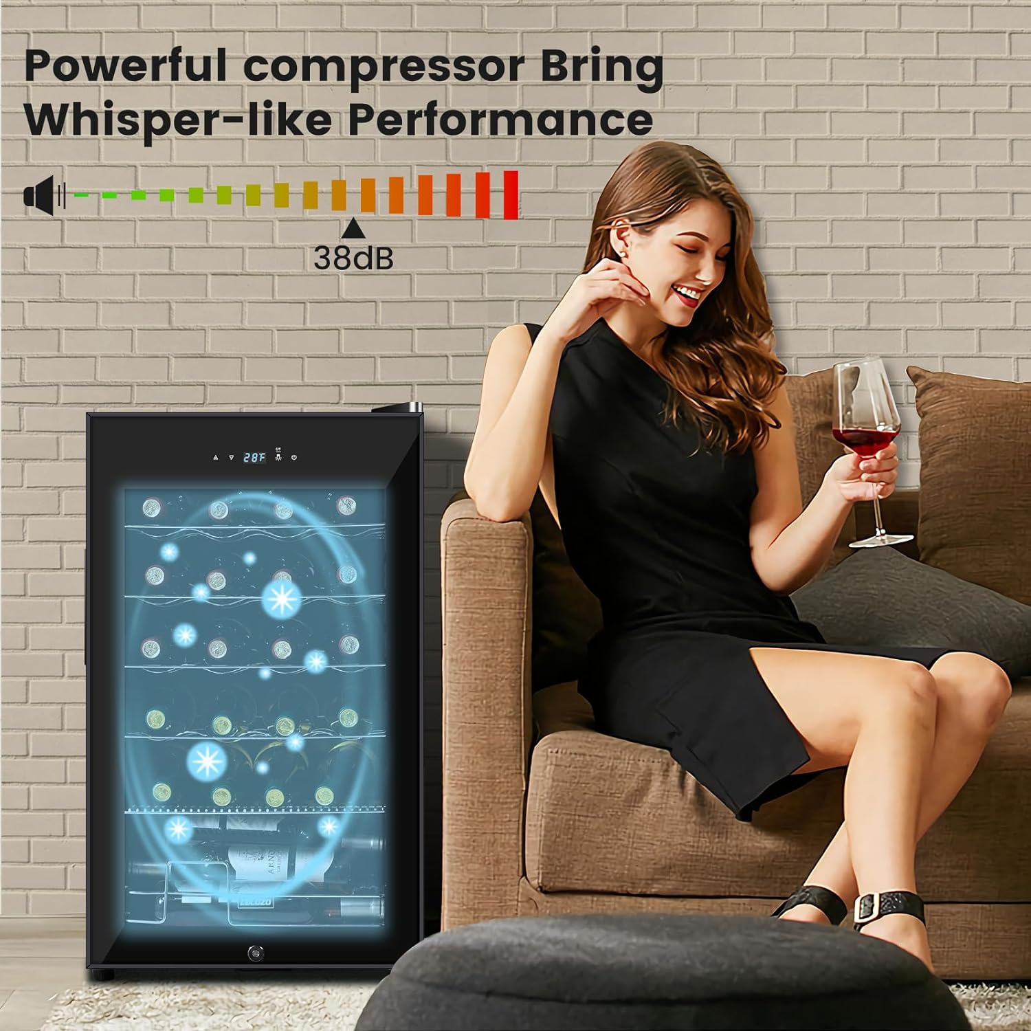 COLOZO Wine Cooler Review - Wine Fridges