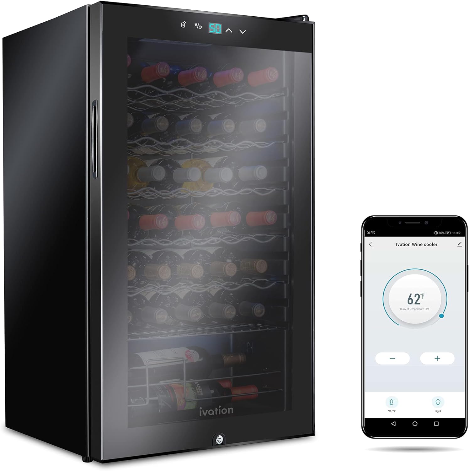 Wi-Fi Smart App Control Wine Cooler Review - Wine Fridges